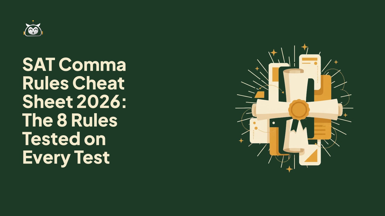 SAT Comma Rules Cheat Sheet 2026: The 8 Rules Tested on Every Test | Pursu