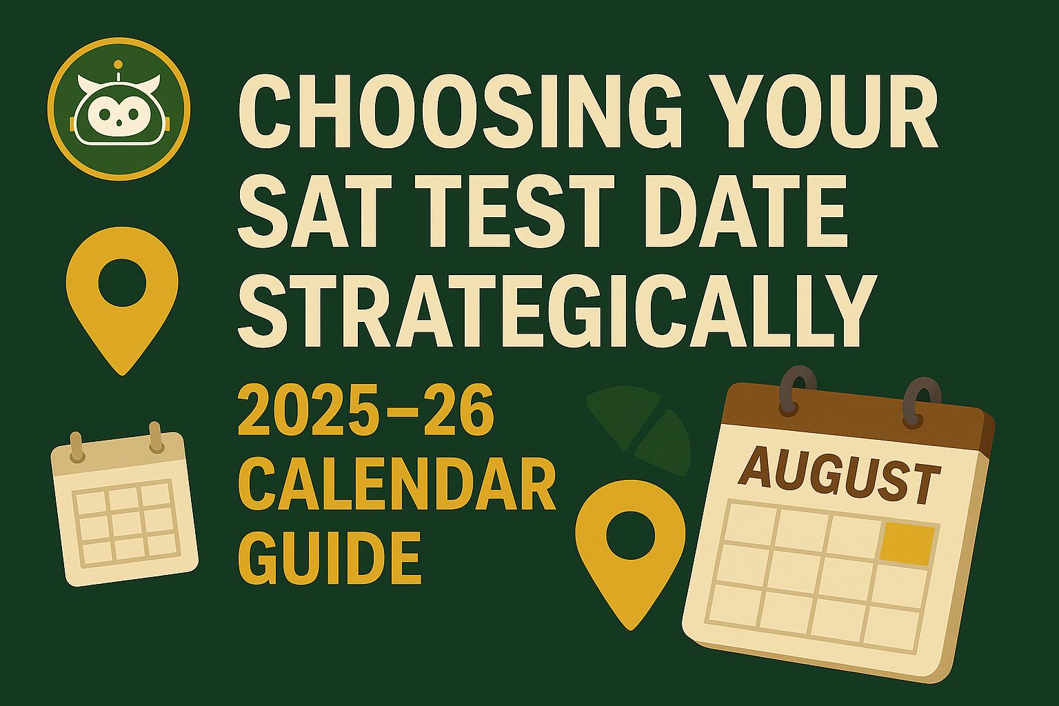 Choosing Your SAT Test Date (2025-26) – Calendar + Retake Planner | Pursu