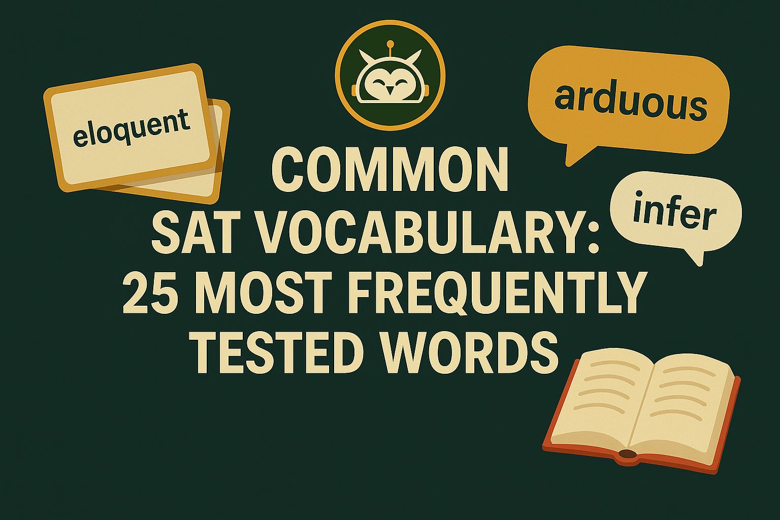 Common SAT Vocabulary: 25 Most Frequently Tested Words | Pursu