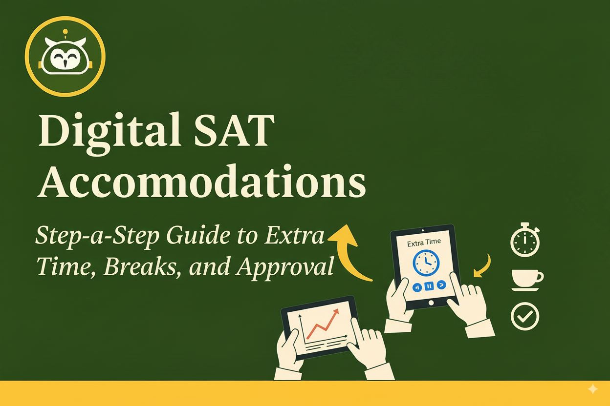 Digital SAT Accommodations: Step-by-Step Guide to Extra Time, Breaks ...