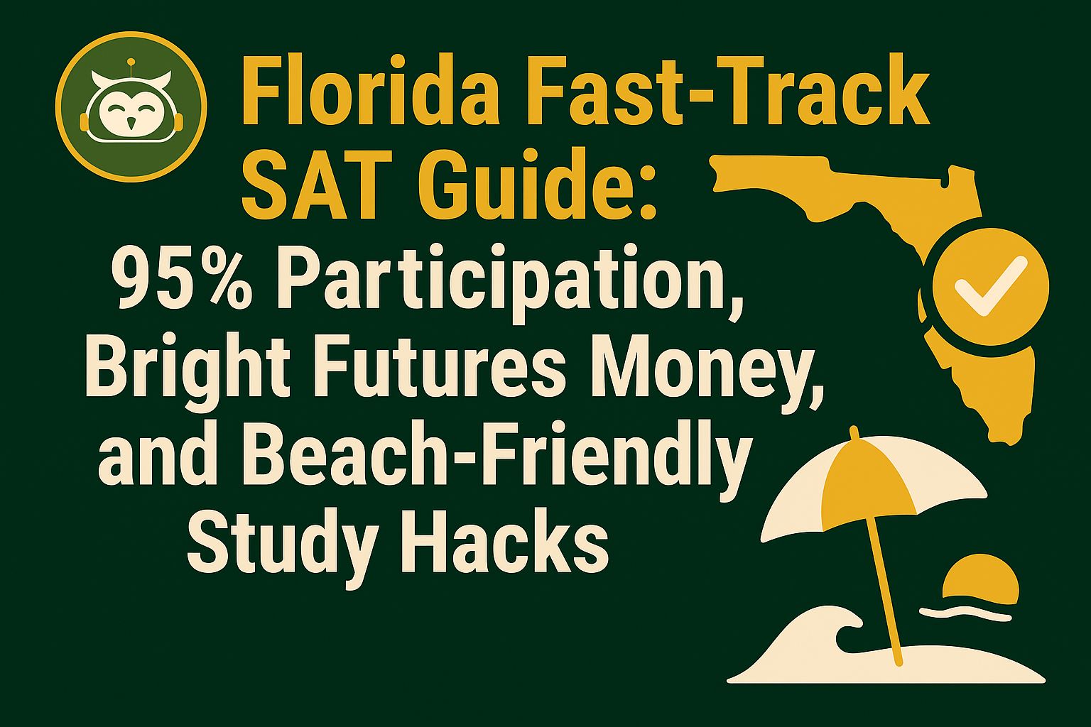 Florida Fast-Track SAT Guide: 95 % Participation, Bright Futures Money ...
