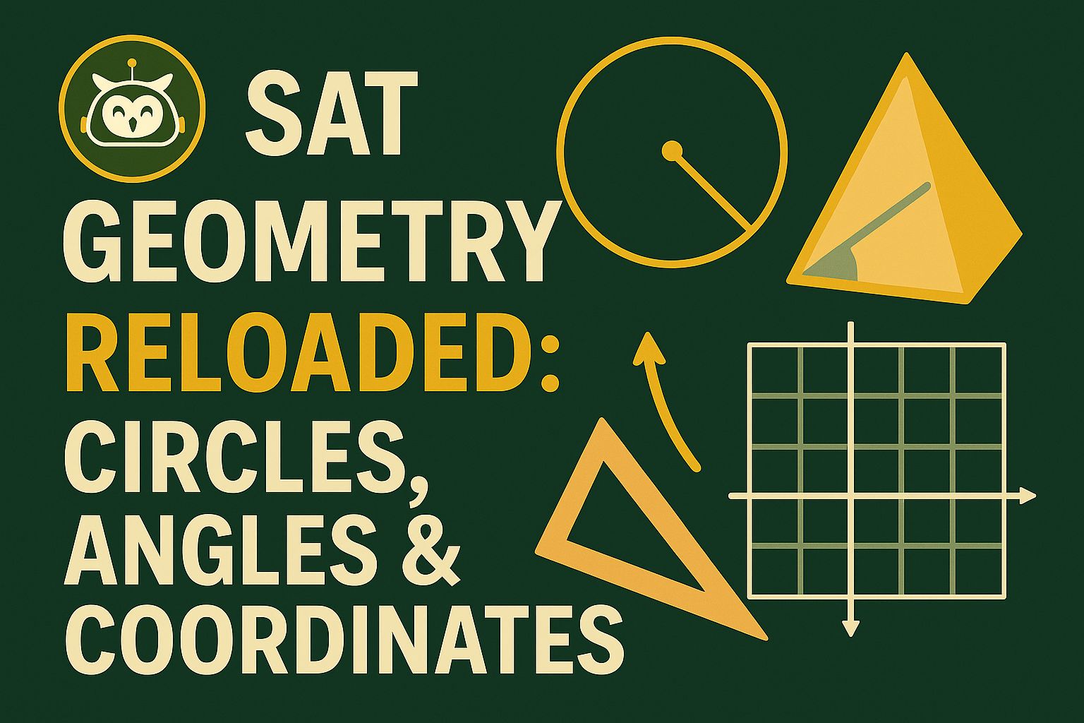SAT Geometry Reloaded: Circles, Angles & Coordinates | Pursu